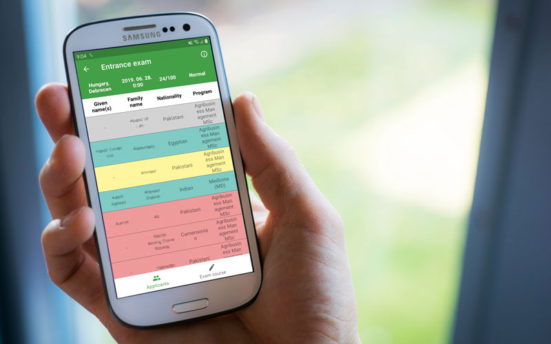 StuART Examiner mobilapplikáció | Sightspot Network Kft.